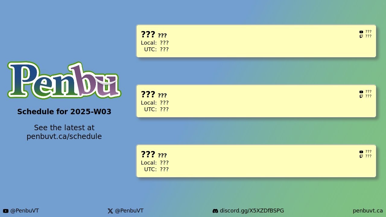 [WORK SESSION] Making the schedule + thumbnails for 2025-W03 - YouTube
