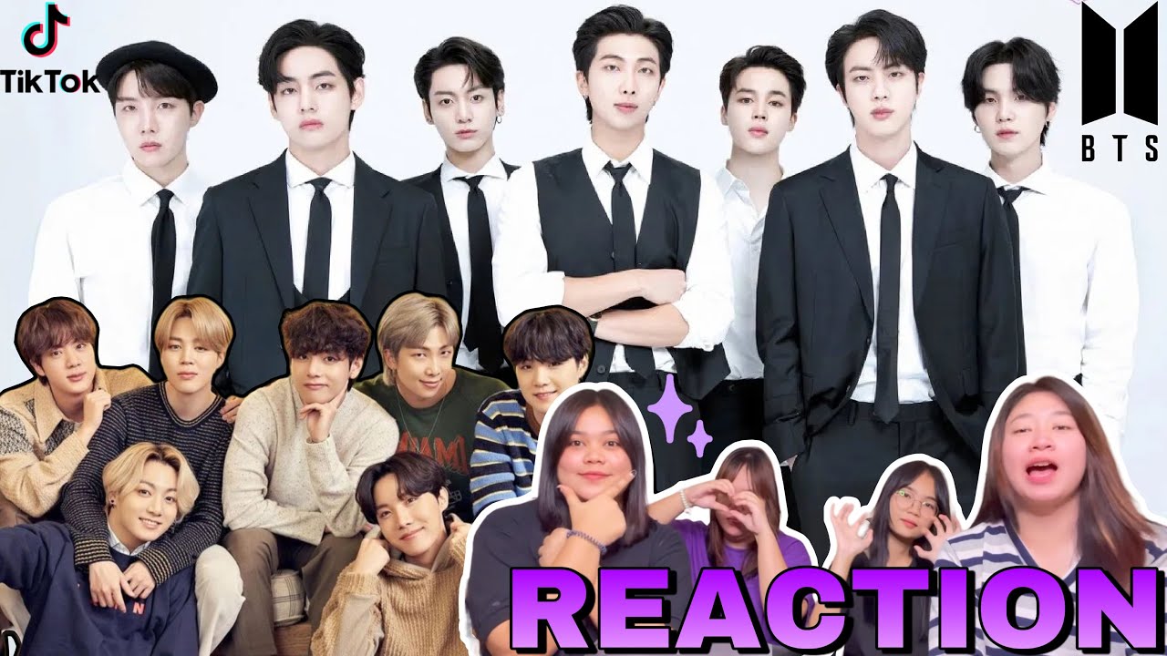 หยิบยืมรีแอค || Tiktok - BTS Challenge พ่อหนุ่มบังทัน 💜🥰😘 #BTS # ...