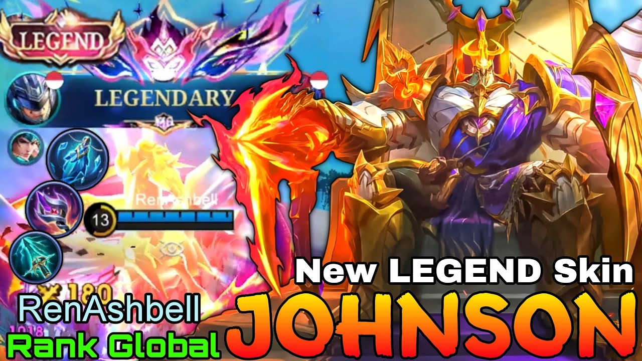 Sovereign of Realms Johnson New LEGEND Skin - Top Global Johnson by ...