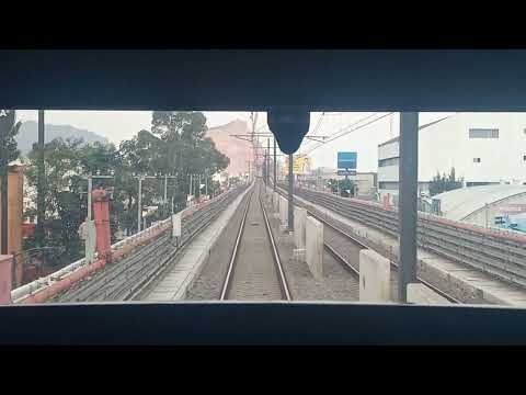 METRO CDMX | Periférico Oriente - Atlalilco | Vista trasera. - YouTube