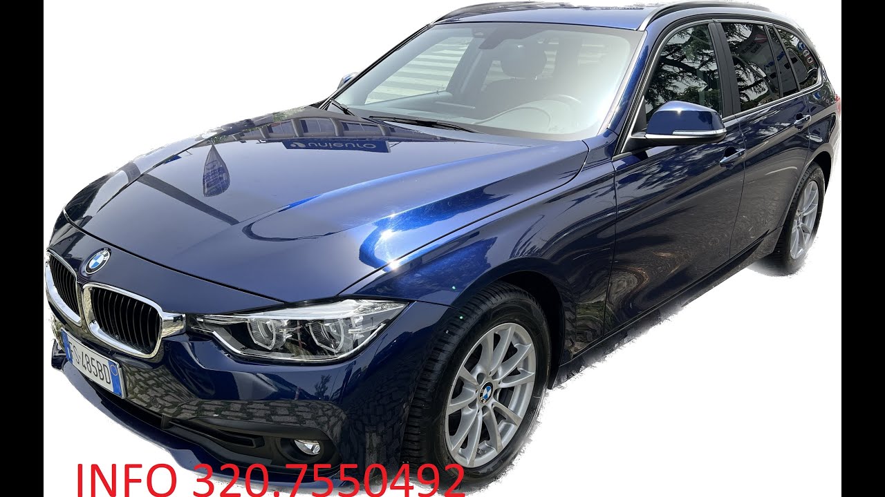 BMW 320 D TOURING BUSINESS ADVANTAGE AUTOMATICA KM CERTIFICATI - YouTube