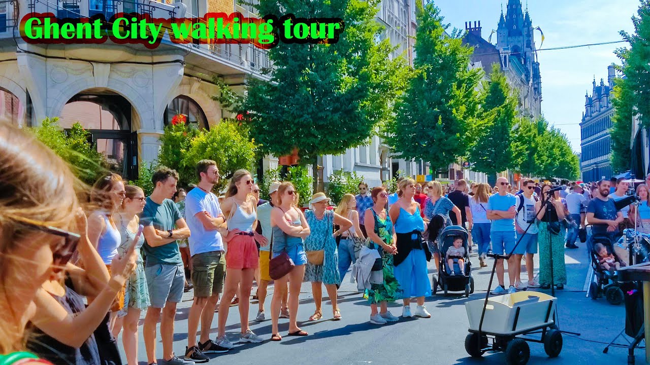 Gent feesten 2022 | gent festival | Ghent summer festival - YouTube