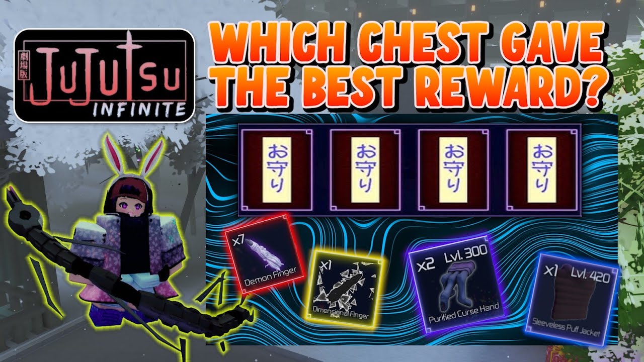 Jujutsu Infinity: Which Chest Has the BEST Loot? - YouTube