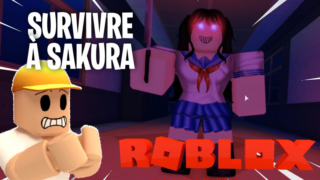 UNE TUEUSE DANS L'ÉCOLE (Surviving Sakura- roblox) - YouTube