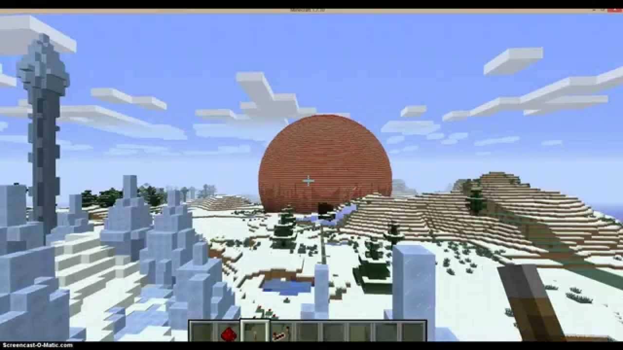 Minecraft 5000000 TNT Sphere - YouTube