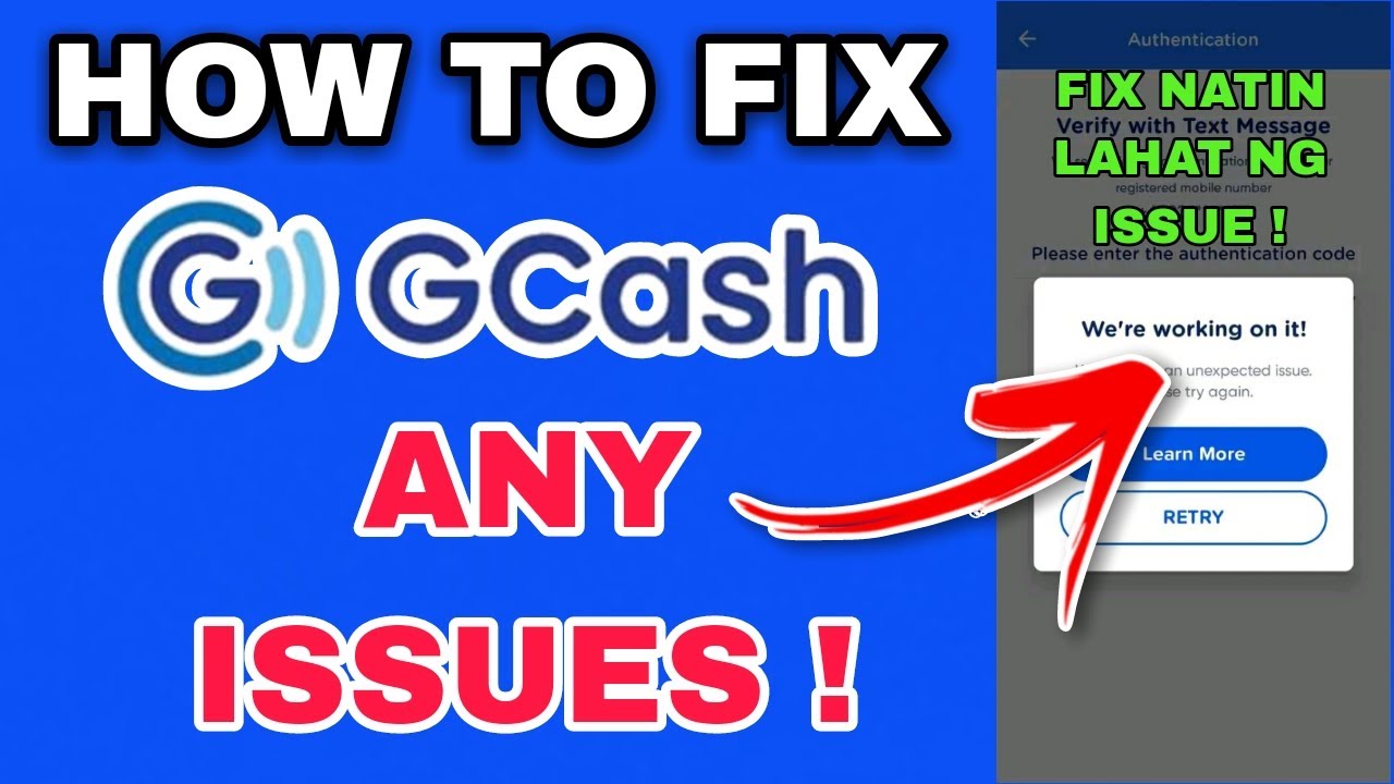 HOW TO FIX GCASH APPLICATION ANY ISSUES | PAANO IFIX ANG GCASH ...