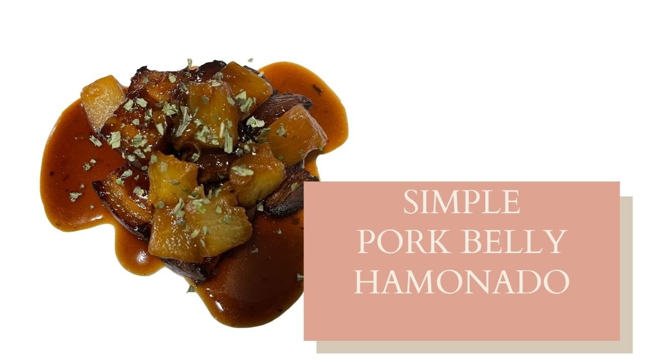 Simple pork belly hamonado - YouTube