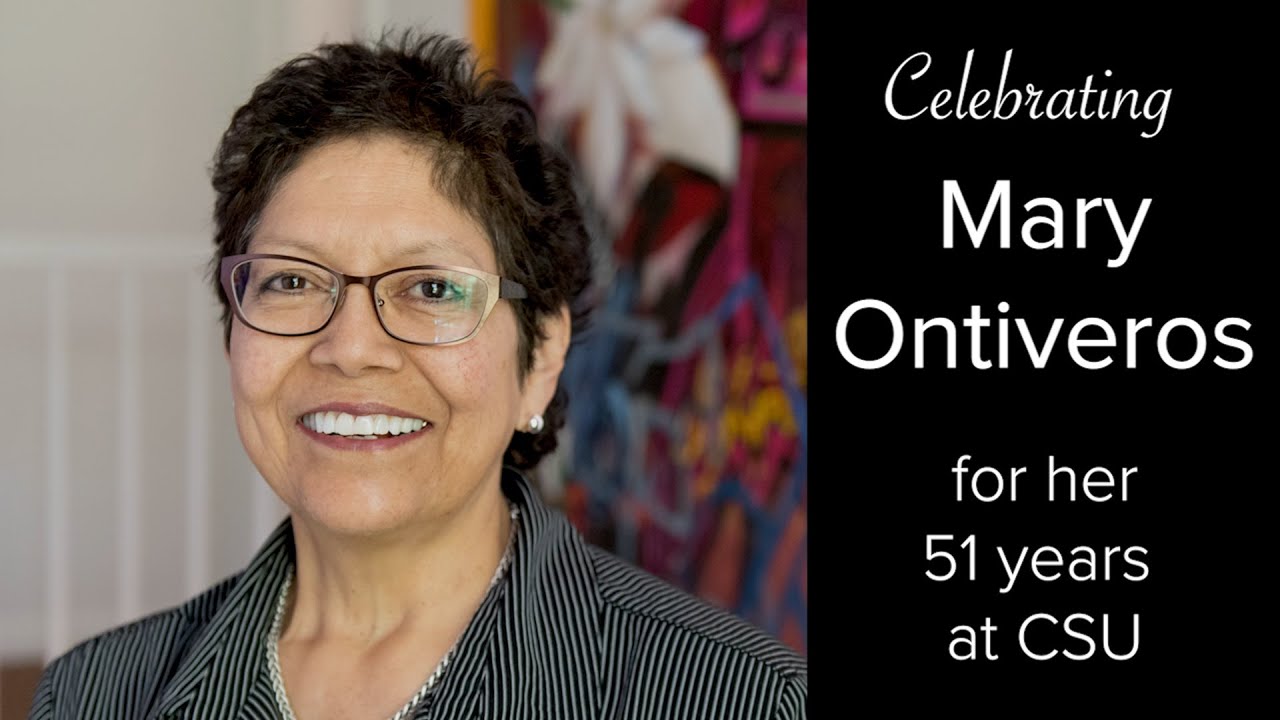 Celebrating Mary Ontiveros' 51 Years at CSU - YouTube