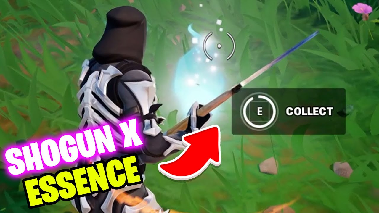 [Easy Method] Damage Shogun X to make his essence appear and collect it Fortnite - YouTube