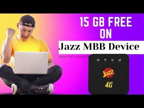 Jazz 15 GB FREE | 15Gb free on MBB device| Jazz 4G | free - YouTube