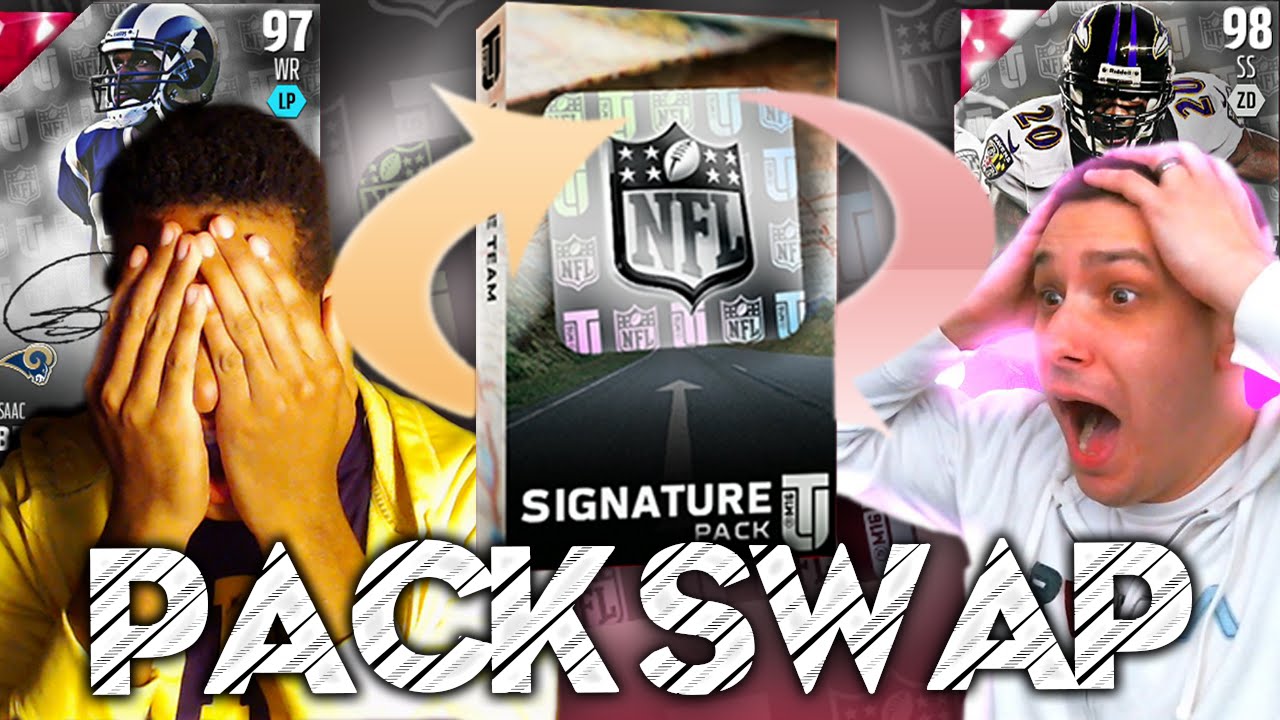 800K SIGNATURE PACK SWAP! NEW PACK CHALLENGE MADDEN 16 PACK SWAP VS ...