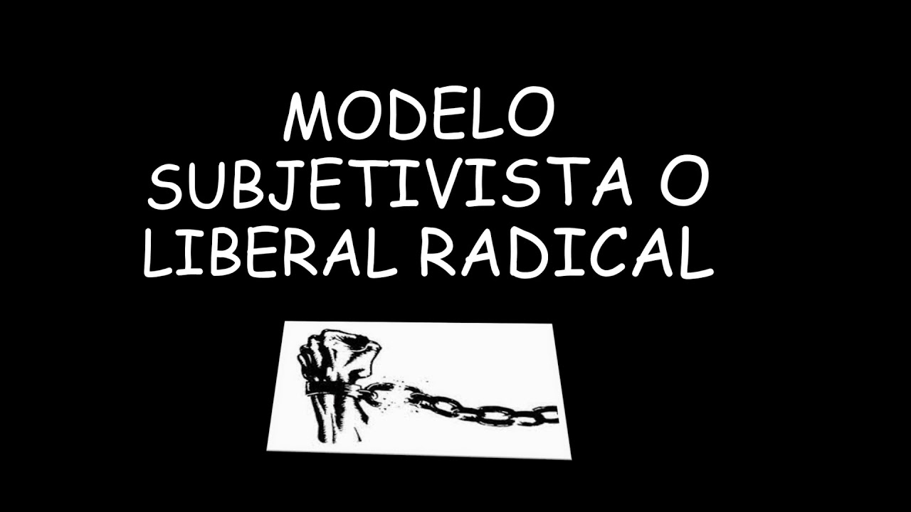 Ejemplo del Modelo subjetivista o liberal radical - YouTube