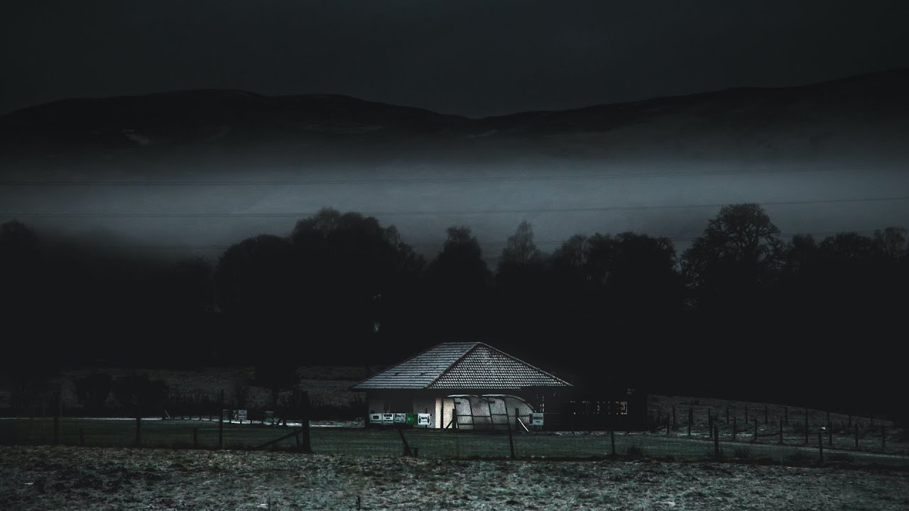 1 Hour Cold Dark Rain at the Farmhouse - YouTube