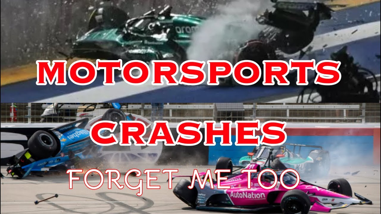 Motorsports Crash Compilation - Forget Me Too - YouTube
