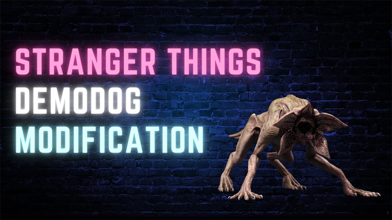 Stern Stranger Things Demodog Mod - YouTube
