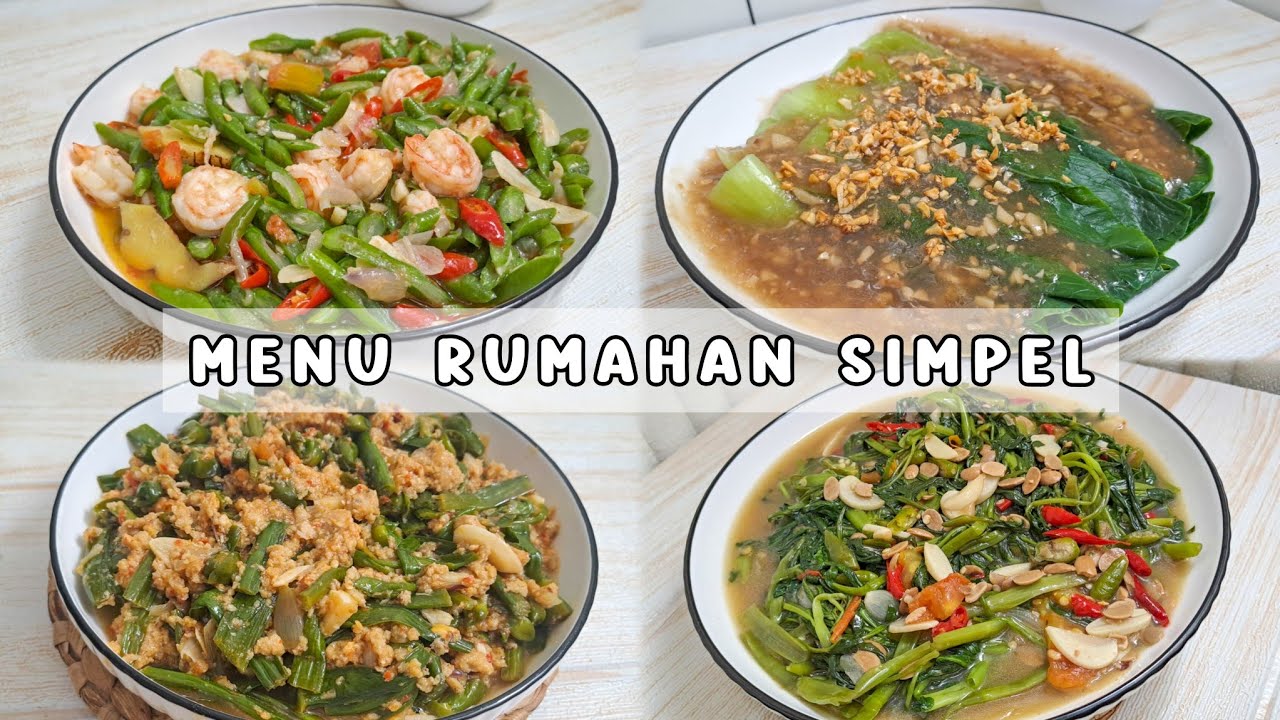MENU RUMAHAN SIMPEL | IDE MASAKAN SEHARI-HARI - YouTube