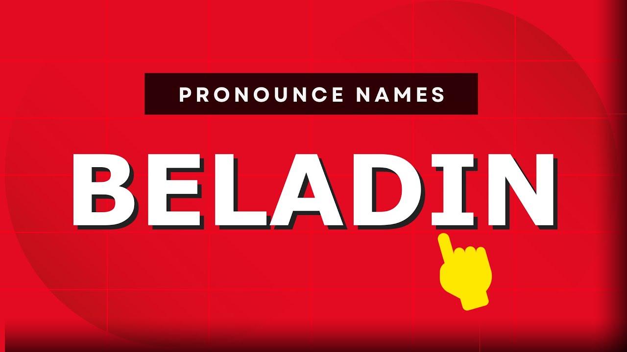 How to pronounce Beladin in Malaysia? Malaysian pronunciation of ...