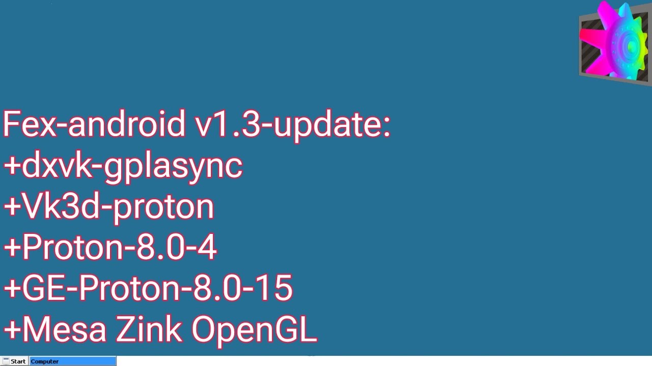 Fex-android 1.3-update | Add Wine Proton, VK3D, and OpenGL - YouTube