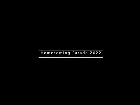 Homecoming Parade 2022 - YouTube