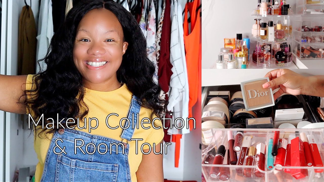 MAKEUP COLLECTION & CLOSET TOUR 2022 | Ikea Pax System, Condensed ...