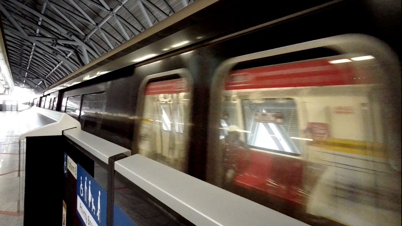 Singapore MRT ride from Tuas Crescent to Tuas West Road - YouTube
