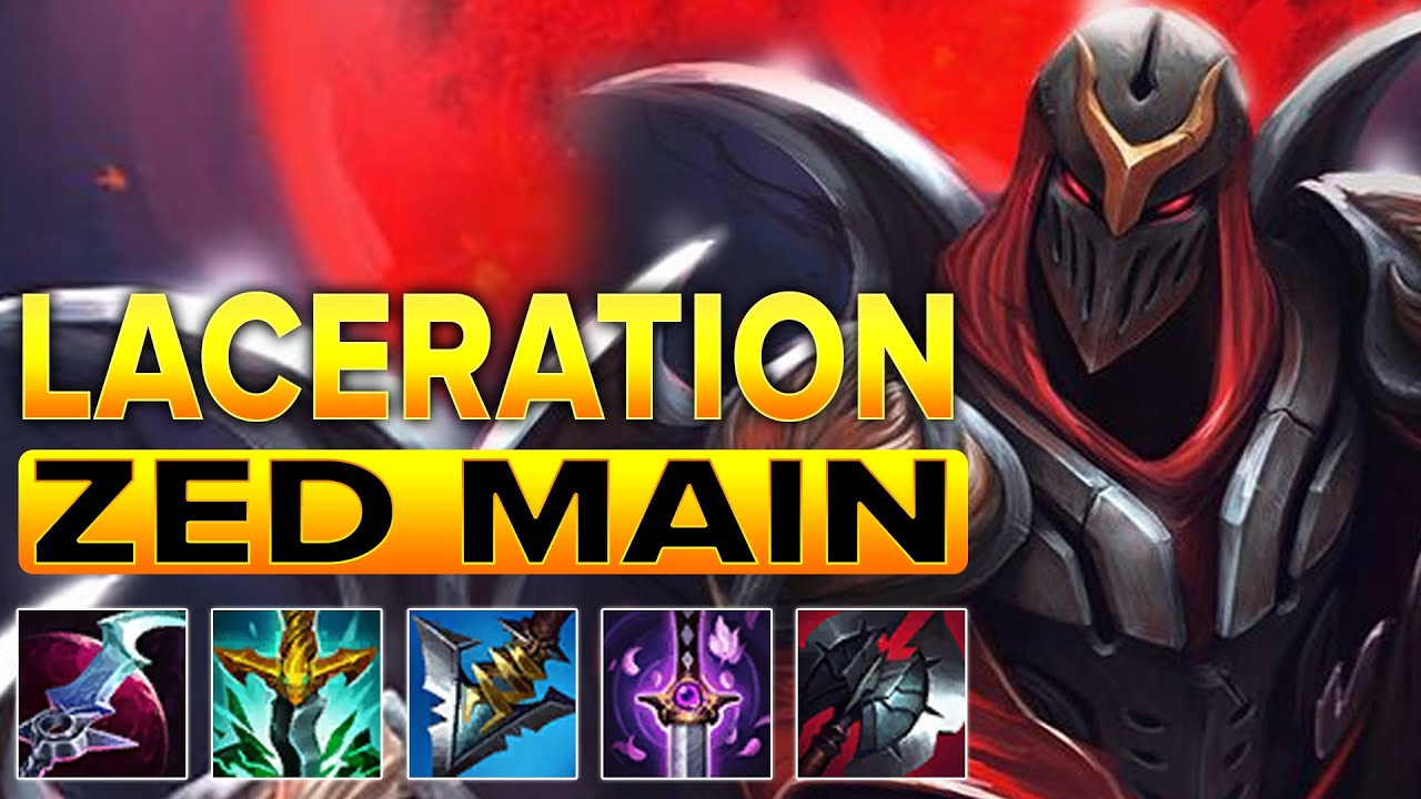 Laceration Zed Montage - Best Zed NA - YouTube