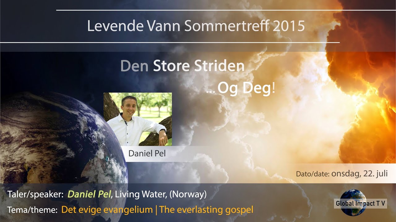 (Onsdag Kloka 19.00) Ep 1 Daniel pel The everlasting gospel - YouTube
