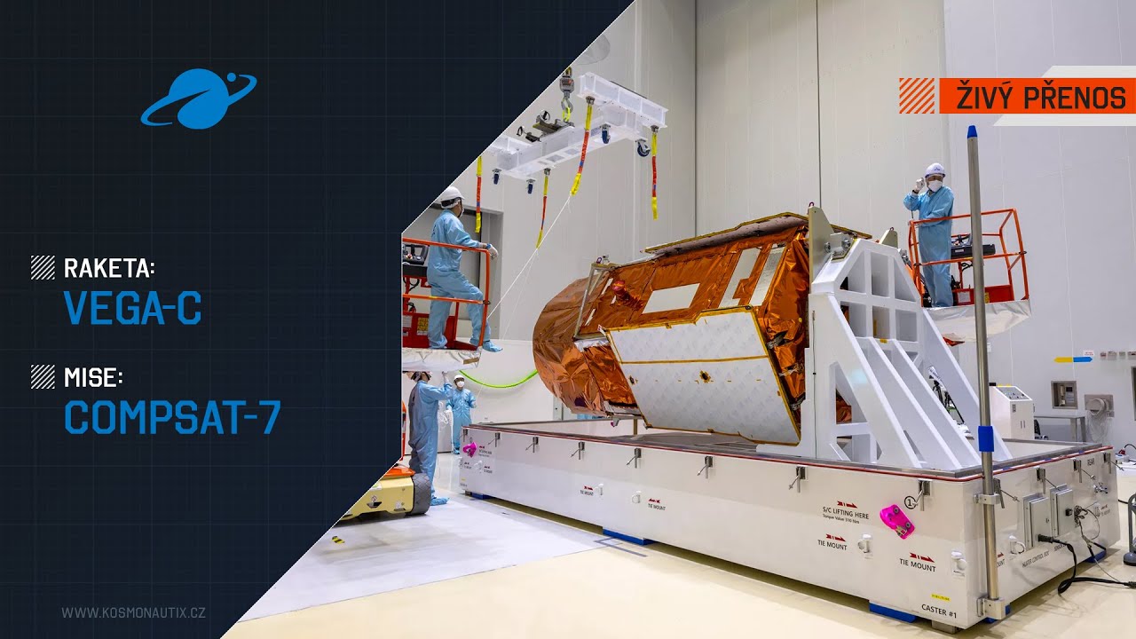 ŽIVĚ: Vega-C (KOMPSAT-7) - YouTube