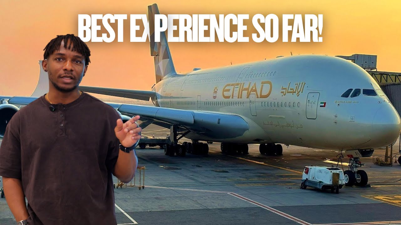 I Tried Etihad Airways Economy Deluxe - Best Experience So Far - YouTube