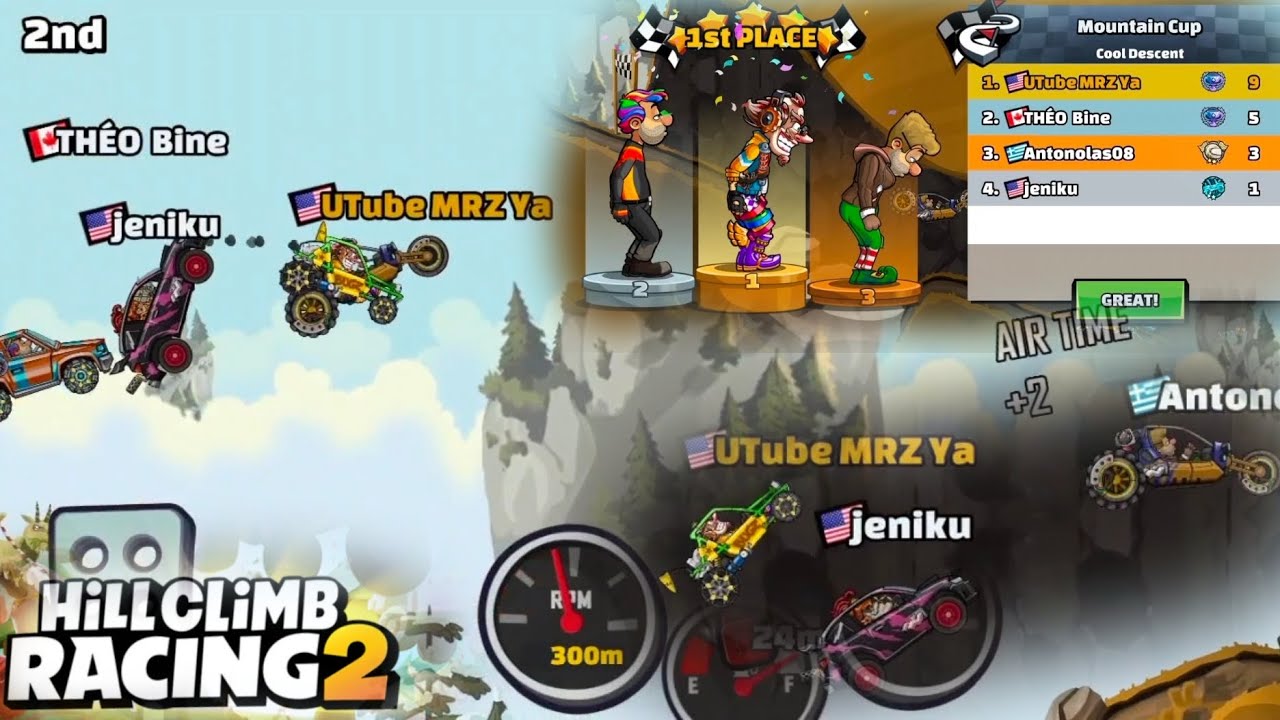 Hill Climb Racing 2 - Racing Online Multiplayer |Android Gameplay ...