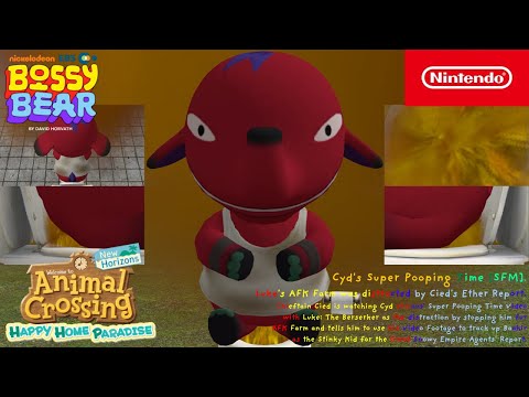 Cyd's Super Pooping Time [SFM] - Bossy Bear x SUN Classic for ACNH. Last Pooping Video for Warriors.