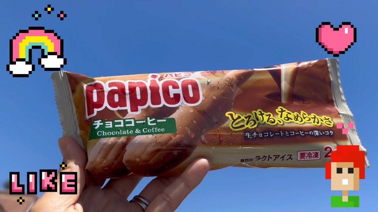 Glico Papico Chocolate & Coffee BASKIN-ROBBINS Cherries Jubilee 🍒 サーティ ...