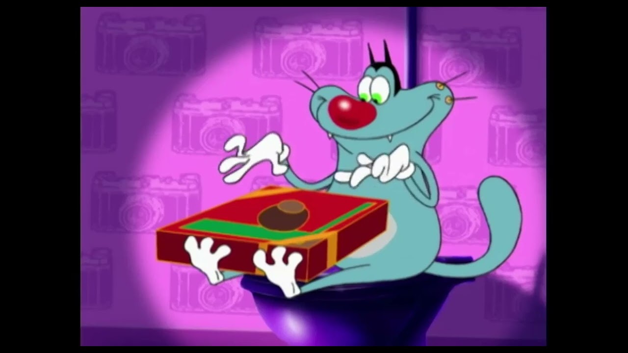 Oggy Preparing to Eat Chocolate for 10 Hours (at 24 Dec 2020, at 19:00 ...