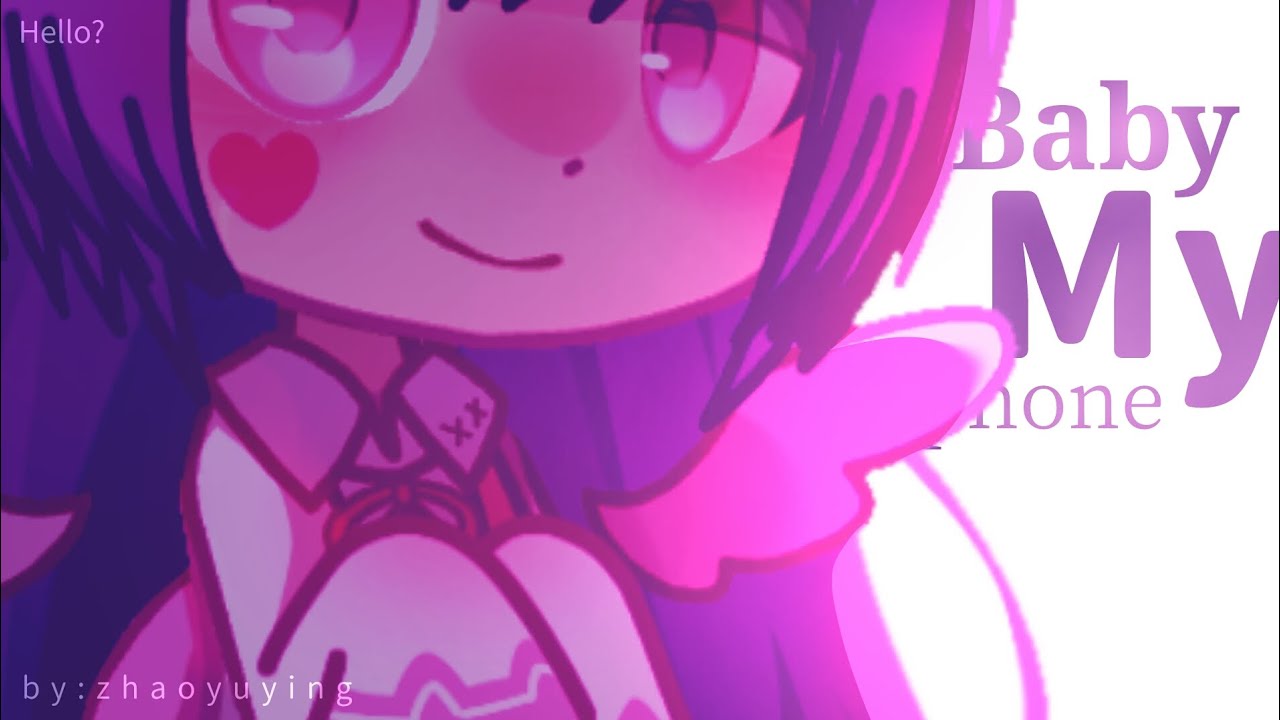 【gacha club/oc】baby my phone meme - YouTube