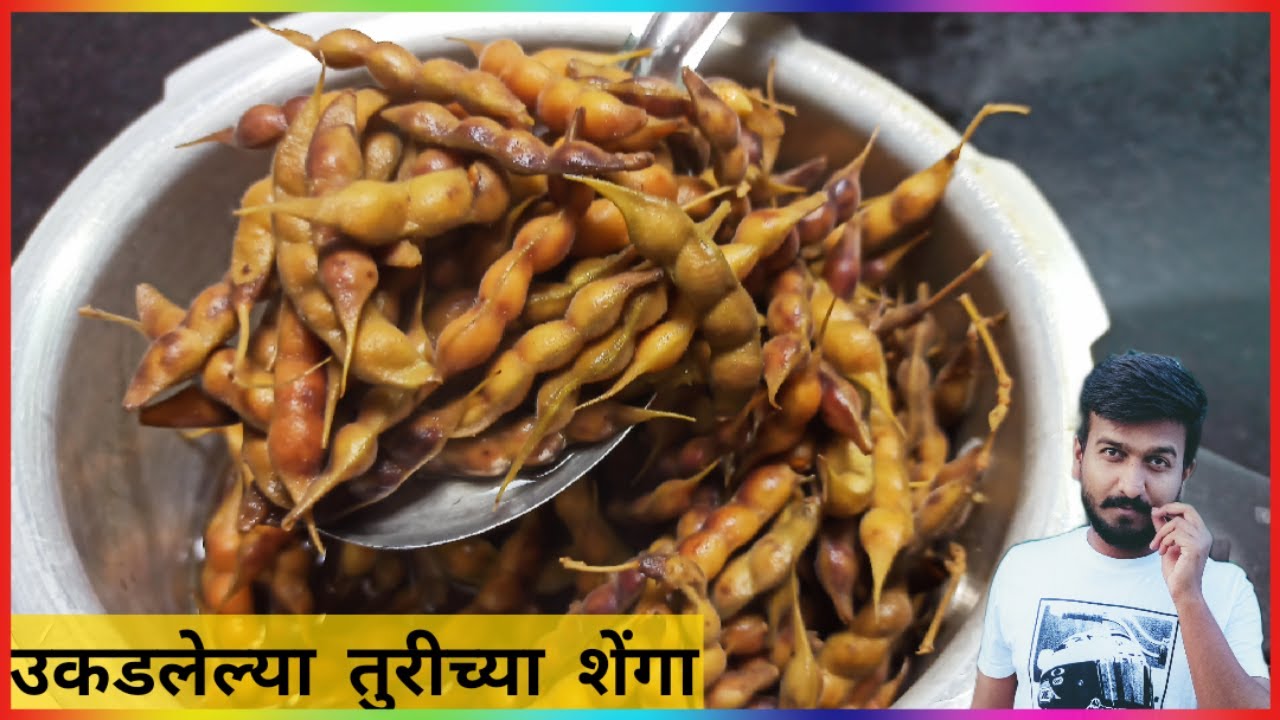 शेतातील तुरीच्या उकडलेल्या शेंगा | turichya shenga | boiled turichya ...