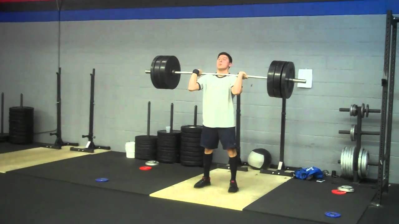 Michael Nassif 120kg C&J @CrossFit High Voltage - YouTube