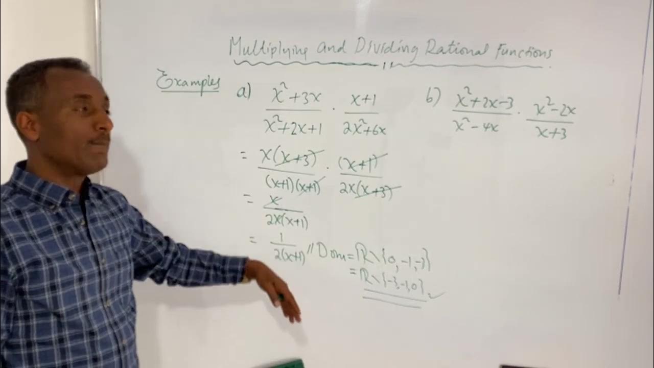 how to multiply and divide rational functions part7||Astemari|| - YouTube
