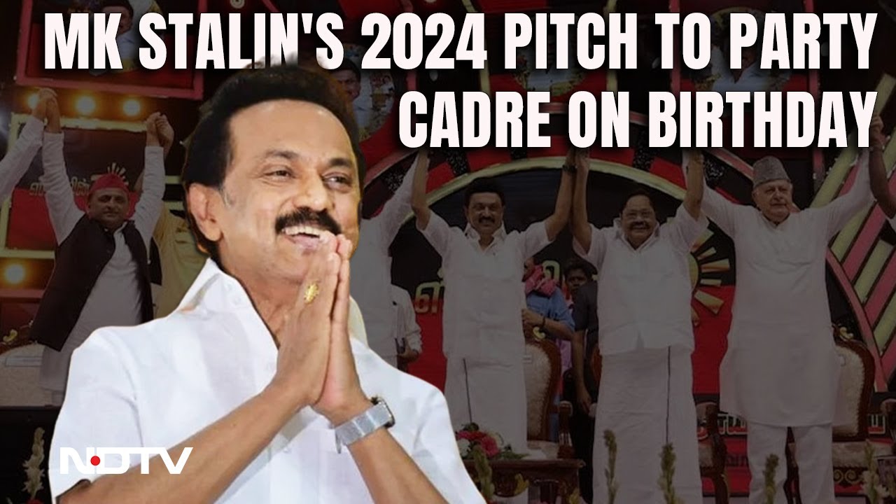 MK Stalin Celebrates 71st Birthday, Slams PM Over Charges Of Scuttling ...