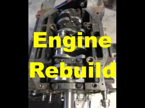 Budget engine rebuild Hyundai Kia D4CB Turbo Diesel - YouTube