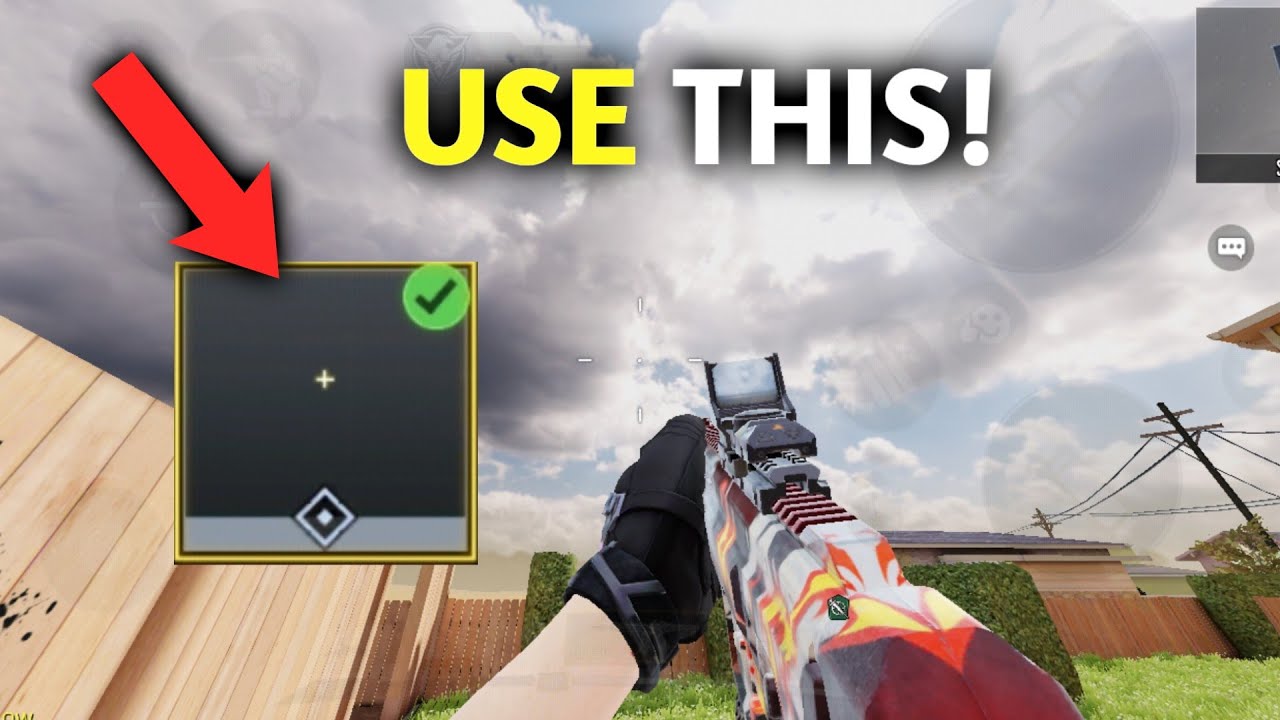 4 Reticles That Will Improve Your AIM in CODM! - YouTube