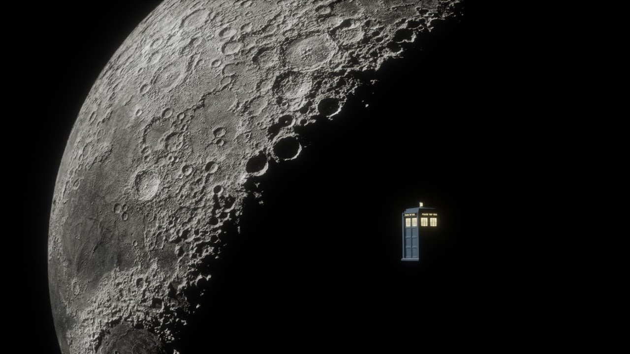 Over The Moon | A Doctor Who VFX Shot - YouTube