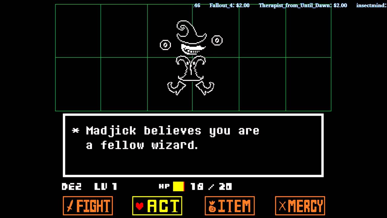 Weird Madjick Trick - Undertale - YouTube