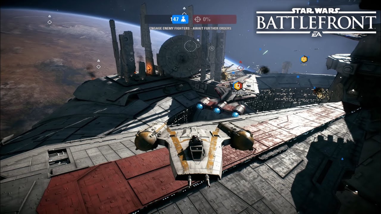 Star Wars Battlefront 2: Starfighter Assault Gameplay | Ryloth - YouTube