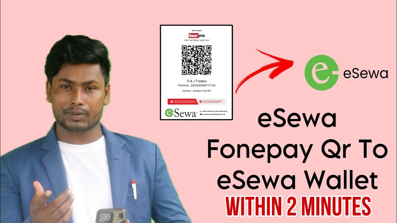 #eSewa Fonepay Qr To eSewa Wallet #eSewa-Nepal Fust Online Payment ...