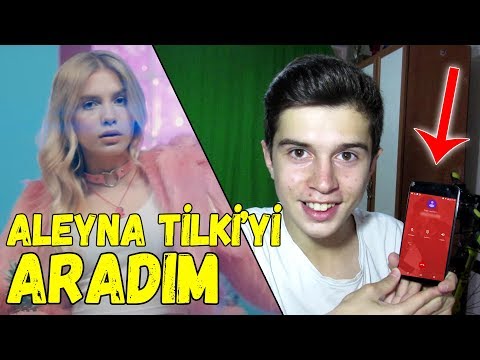 ALEYNA TİLKİ'Yİ ARADIM - SEN OLSAN BARİ DEDİ YÜZÜME KAPATTI!
