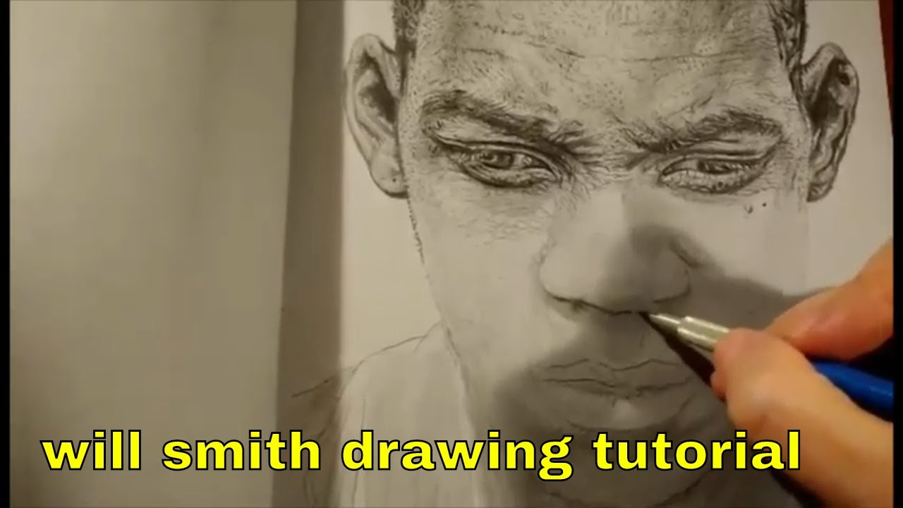 will smith drawing tutorial - YouTube