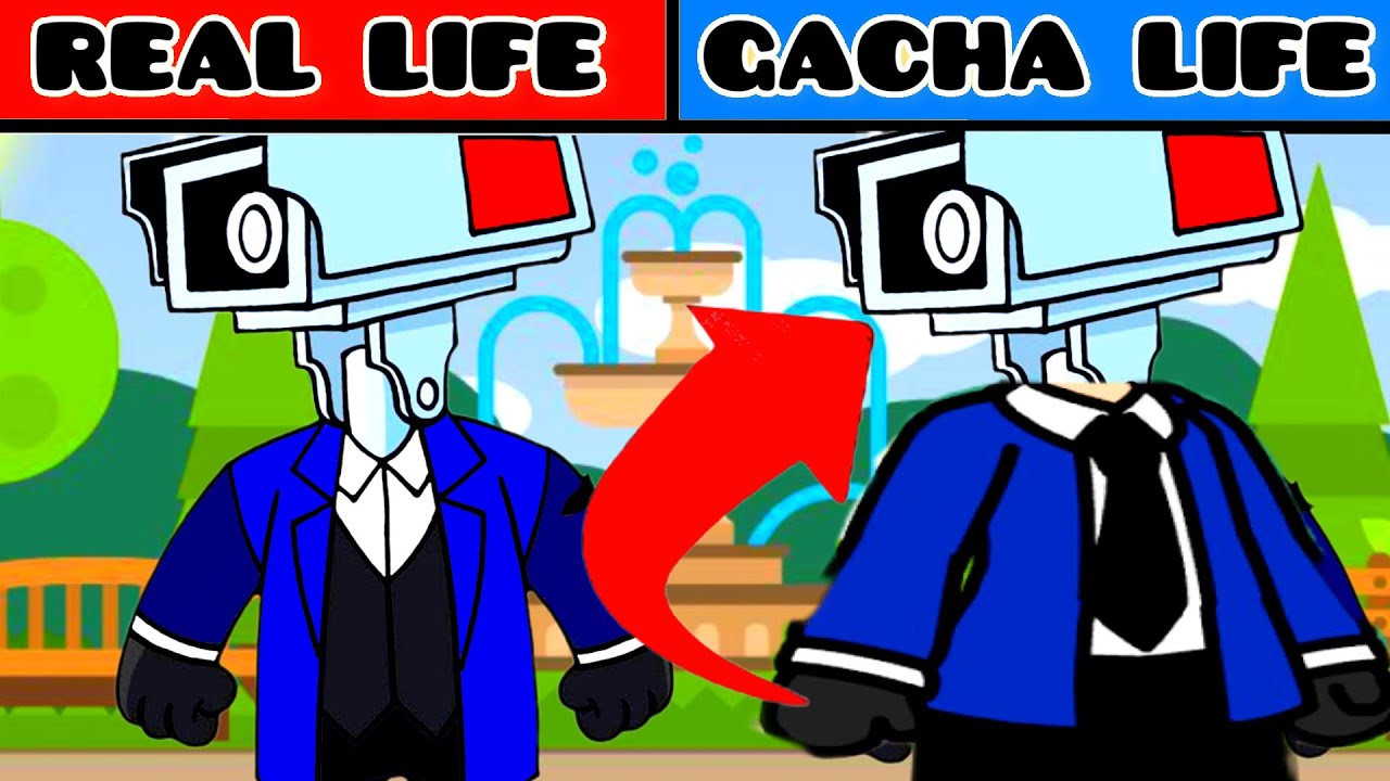 SKIBIDI TOILET In GACHA LIFE | MAKING CAMERAMAN In GACHA LIFE | REAL ...