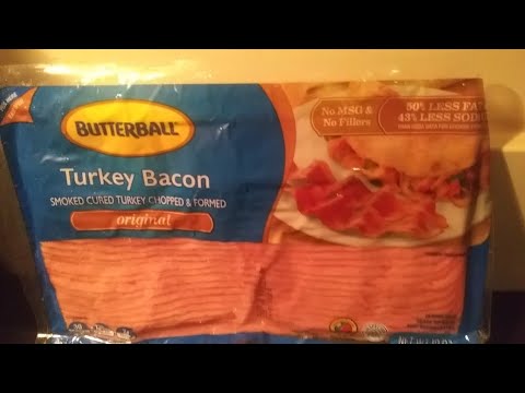 BUTTER BALL Turkey Bacon Is It Worth It $ Breakfast With aawrs1 dig it ...