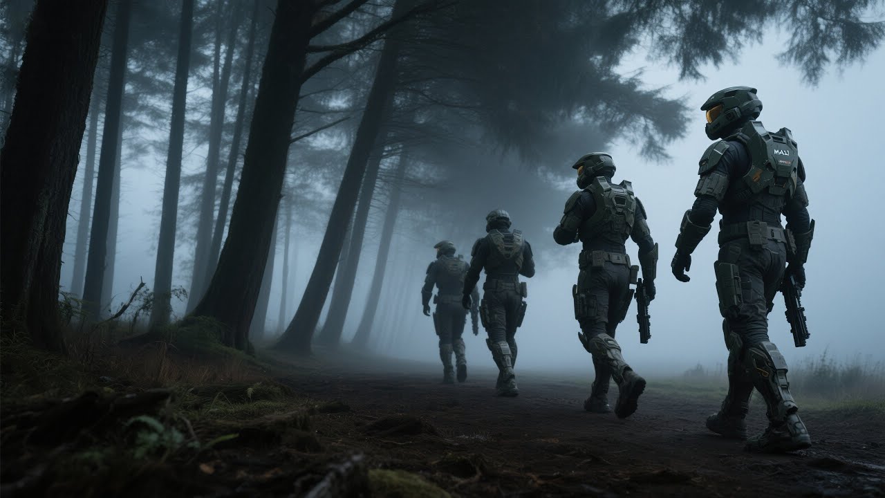 We Walked Through Ash • Halo Spartans Cinematic March Tribute - YouTube