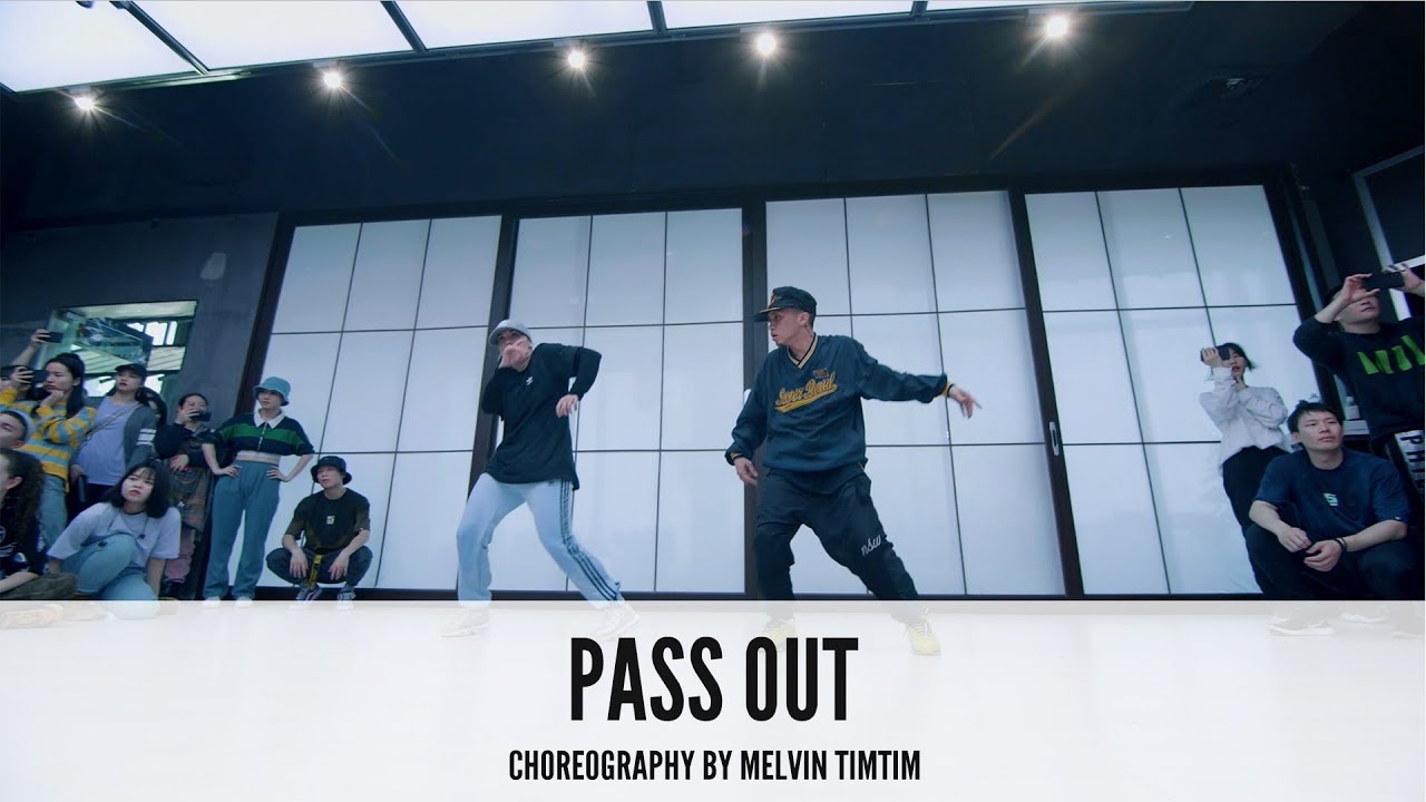 Pass Out - Choreography by Melvin Timtim - YouTube